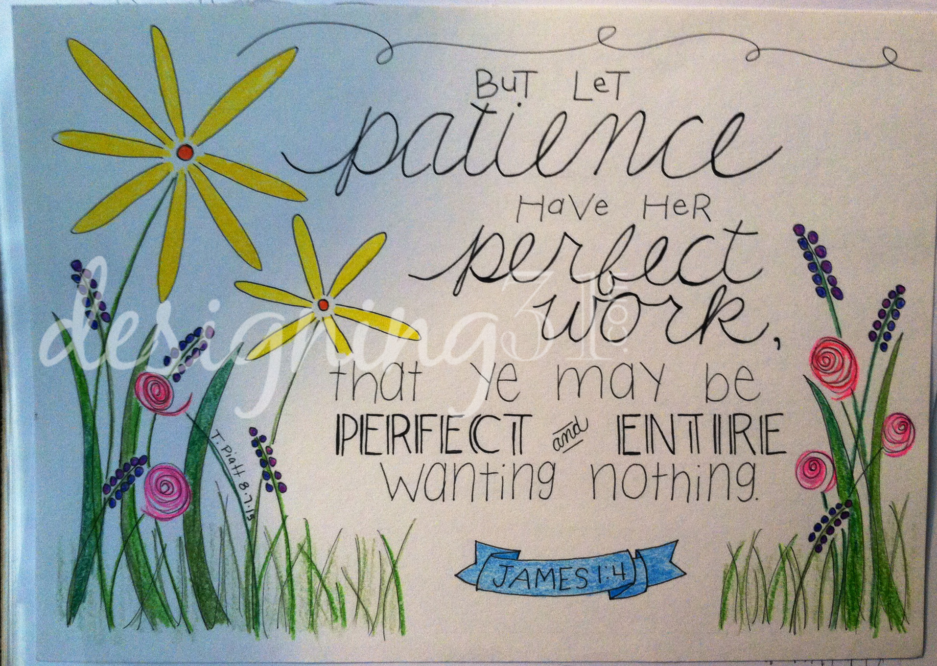 a step-by-step {patience} | Designing 31